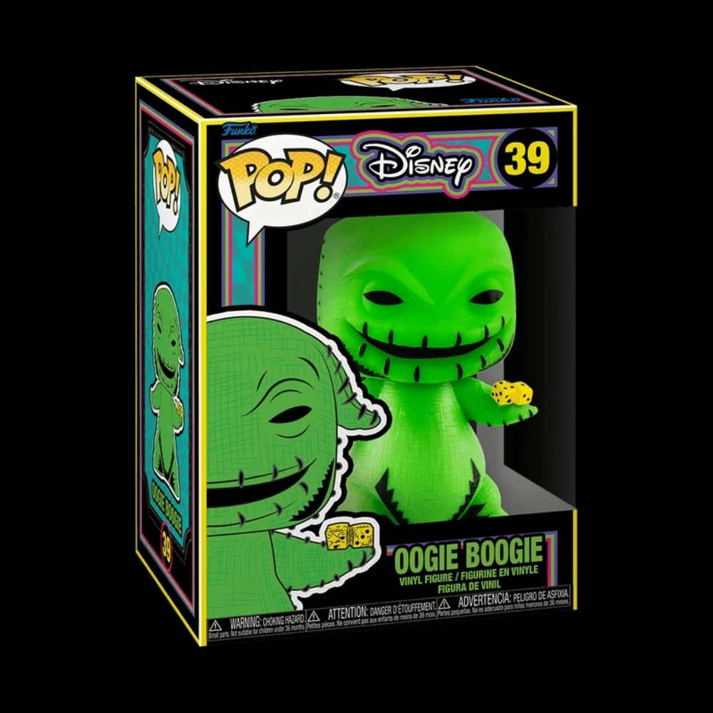 Funko | Toys | Oogie Boogie Black Light Vinyl Figure Funko Disney ...